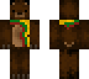 Lithuanian grizzly bear | Minecraft Skin