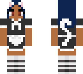Maid cat girl | Minecraft Skin