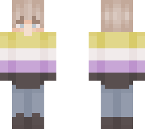 Nonbinary Pride! | Minecraft Skin