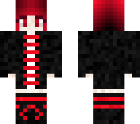 Red Demon Girl | Minecraft Skins