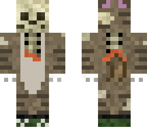 skeleton cat | Minecraft Skin