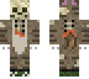 skeleton cat | Minecraft Skin