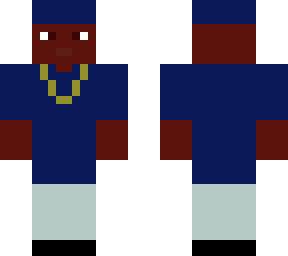 the blue dude in damn meme | Minecraft Skin