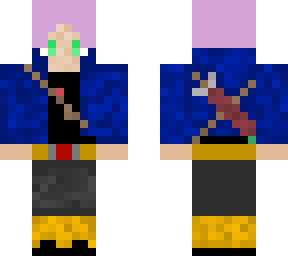 trunks future | Minecraft Skins