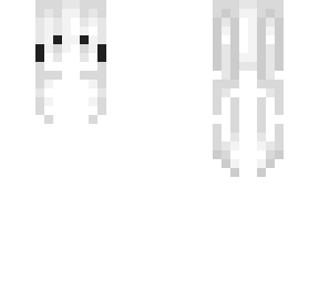 white ponytail base | Minecraft Skin
