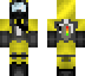 Biohazard suit MK II . | Minecraft Skin