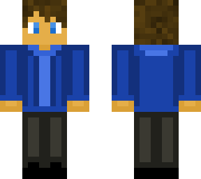 Blue Jacket Boy | Minecraft Skin