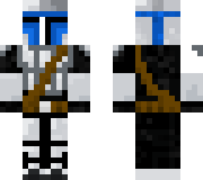 Blue Mandalorian | Minecraft Skin