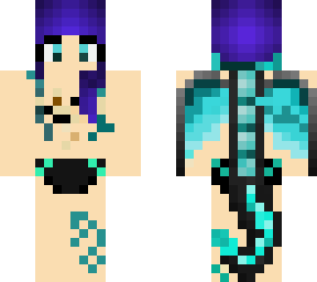 dragon girl | Minecraft Skin
