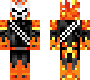 Fire dragon | Minecraft Skin