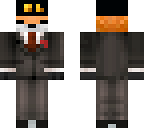 Fundy in a suit | Minecraft Skin