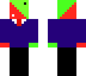 half & half suit skin | Minecraft Skin