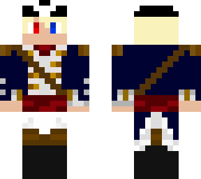 Revolutionary War General V2 | Minecraft Skin