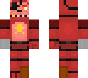 Rockstar Foxy | Minecraft Skin