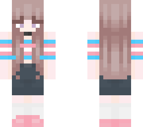 transgender pride!! | Minecraft Skin