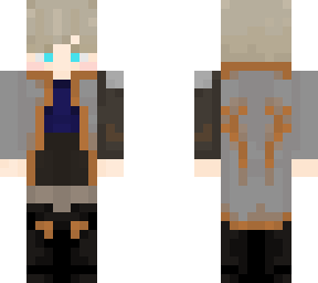 albedo genshin impact | Minecraft Skin