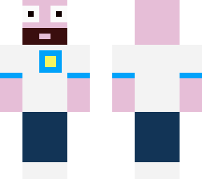 Bald Leeds fan | Minecraft Skin