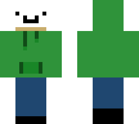 Character with Dream hoodie and mask | Minecraft Skin