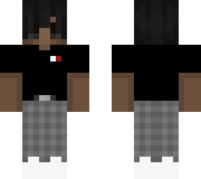dark black boy | Minecraft Skins