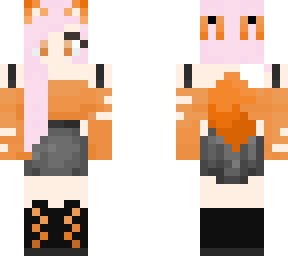 fox girl | Minecraft Skin