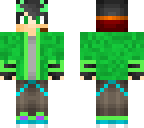 Green gamer | Minecraft Skin