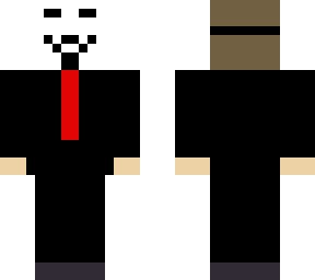 hacker mask skin XD | Minecraft Skin
