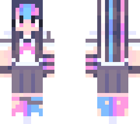 Ibuki edited skin | Minecraft Skin