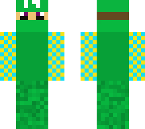 mario themed luweegee | Minecraft Skin