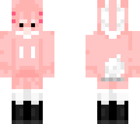 Pink bunny | Minecraft Skin