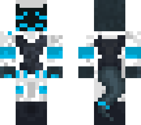 blue protogen | Minecraft Skins