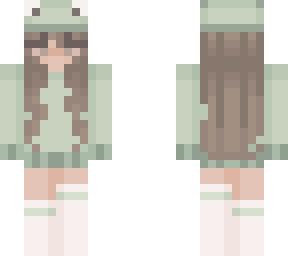 *Frog girl* | Minecraft Skin