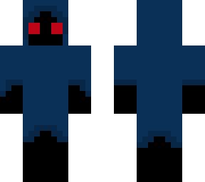 Blue Cloaked Entity | Minecraft Skin