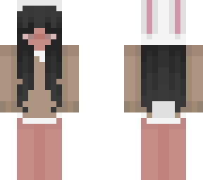 bunny hoodie | Minecraft Skin