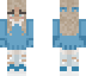 collared shirt w sweater | Minecraft Skin
