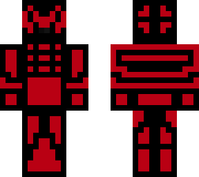 FIRE ROBOT | Minecraft Skin