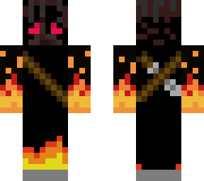 Flaming Minecraft Skins