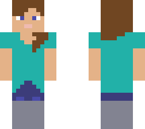 female steve | Minecraft Skins