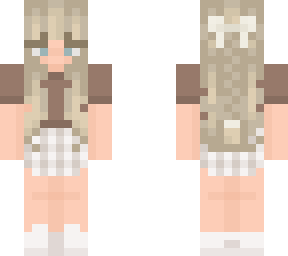 brown hair girl aesthetic | Minecraft Skins