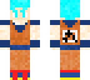 super saiyan blue goku | Minecraft Skins
