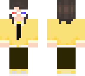 gus yellow suit | Minecraft Skin