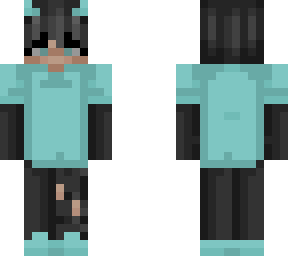 Kyrects aqua demon | Minecraft Skin