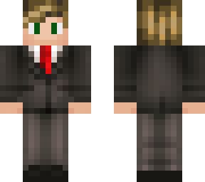 Lachlan in a suit | Minecraft Skin