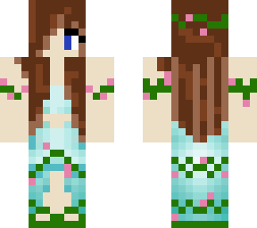 Ocean Nymph Fablehaven | Minecraft Skin