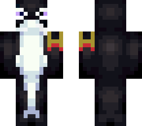 Orca with gold | Minecraft Skin