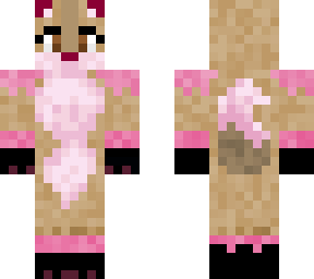 Pink Fox | Minecraft Skin