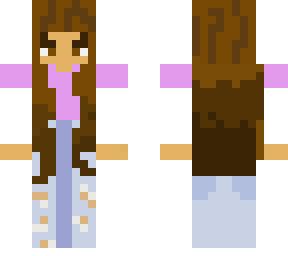 purple puff | Minecraft Skin