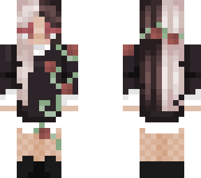 Rose girl | Minecraft Skin