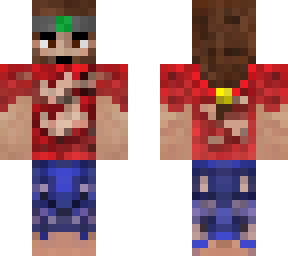 A homeless man/ survivor | Minecraft Skin