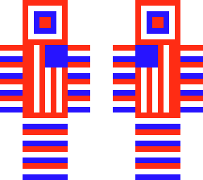 american flag | Minecraft Skins