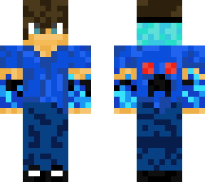blue power | Minecraft Skin